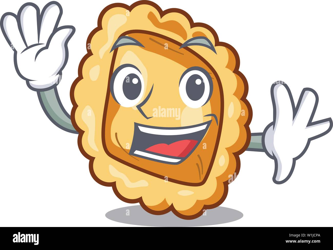 Spinach ravioli Stock Vector Images - Alamy