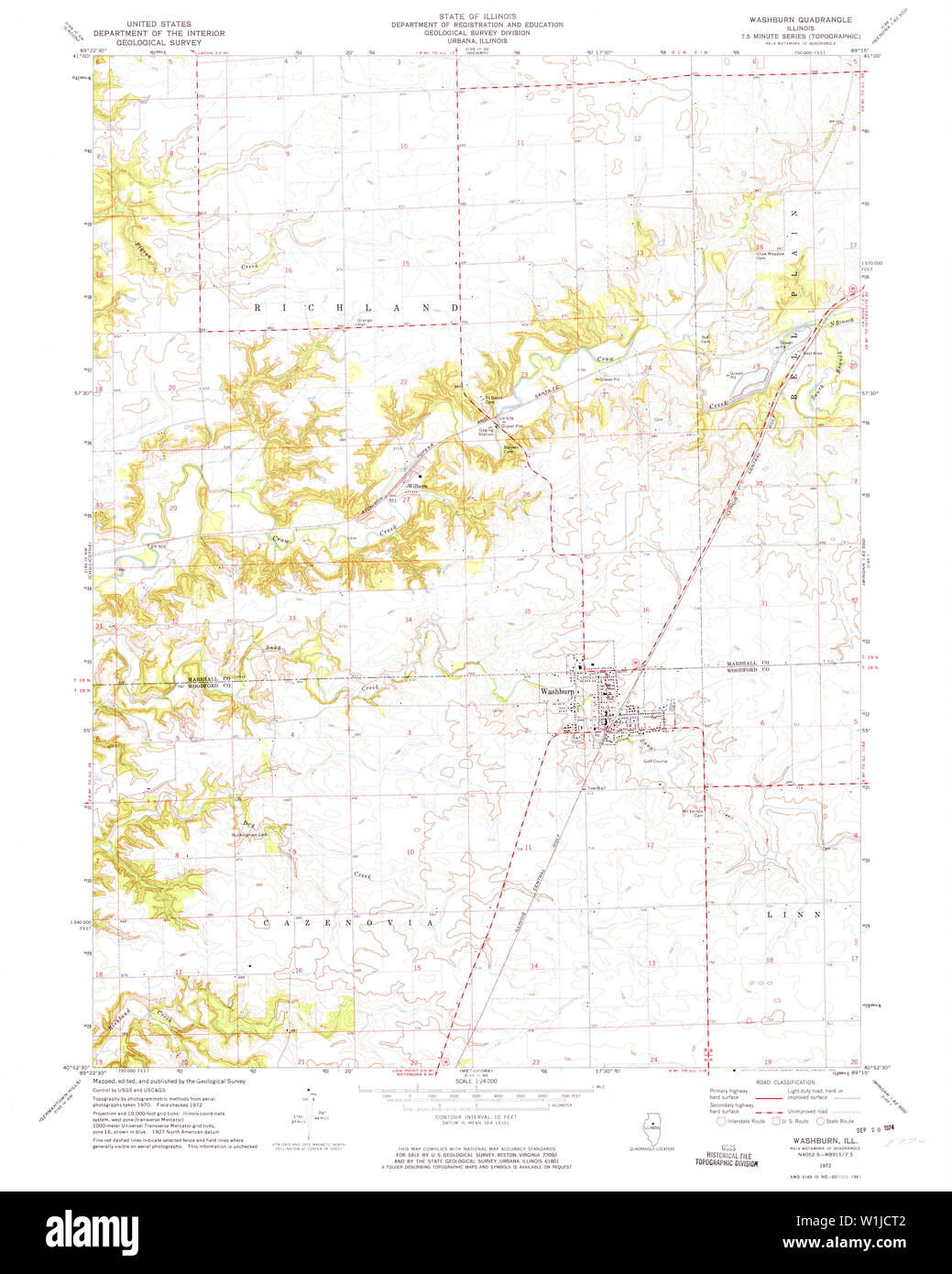 Washburn maps hi-res stock photography and images - Alamy
