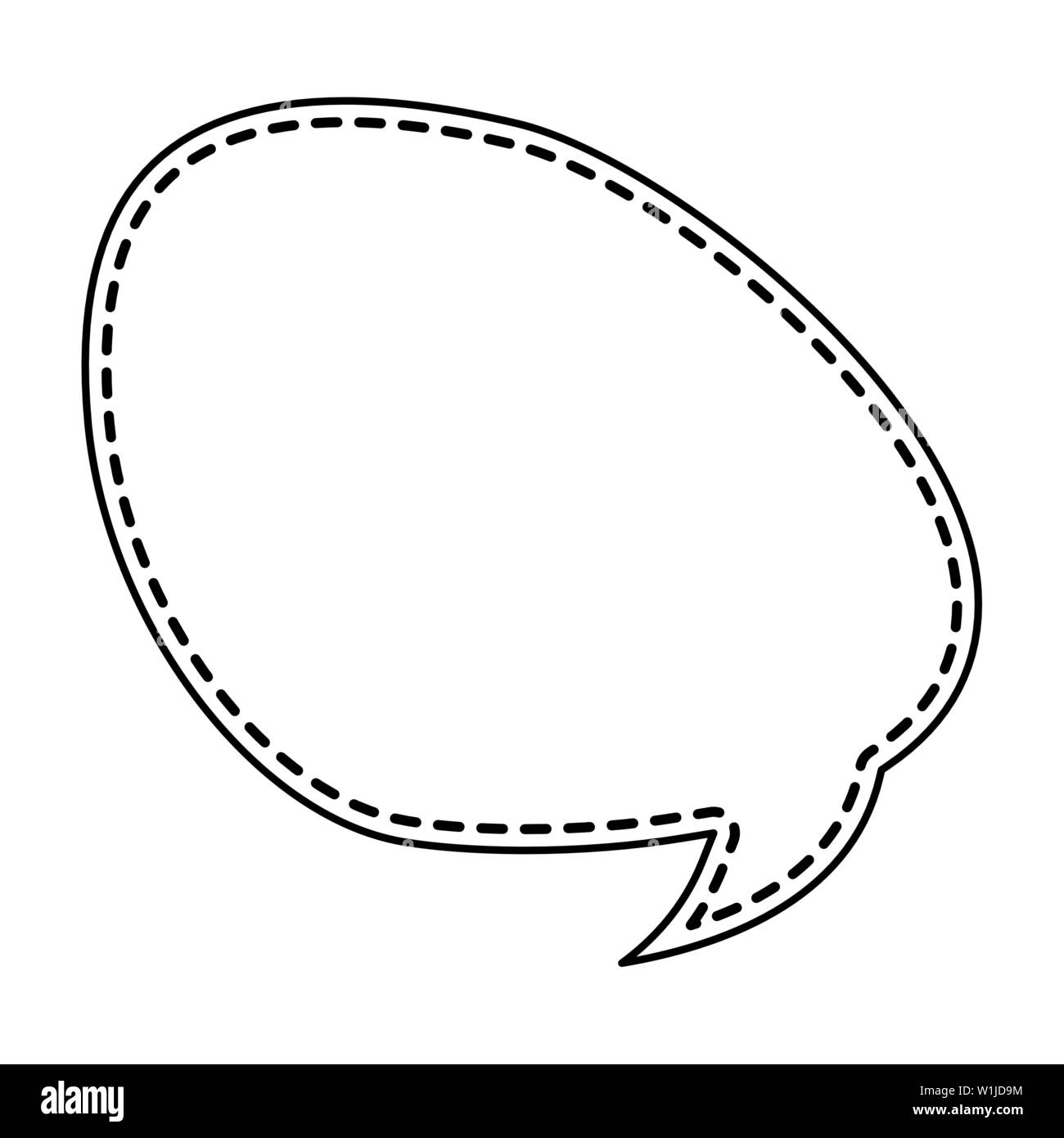 cute speech bubble message icon Stock Vector Image & Art - Alamy