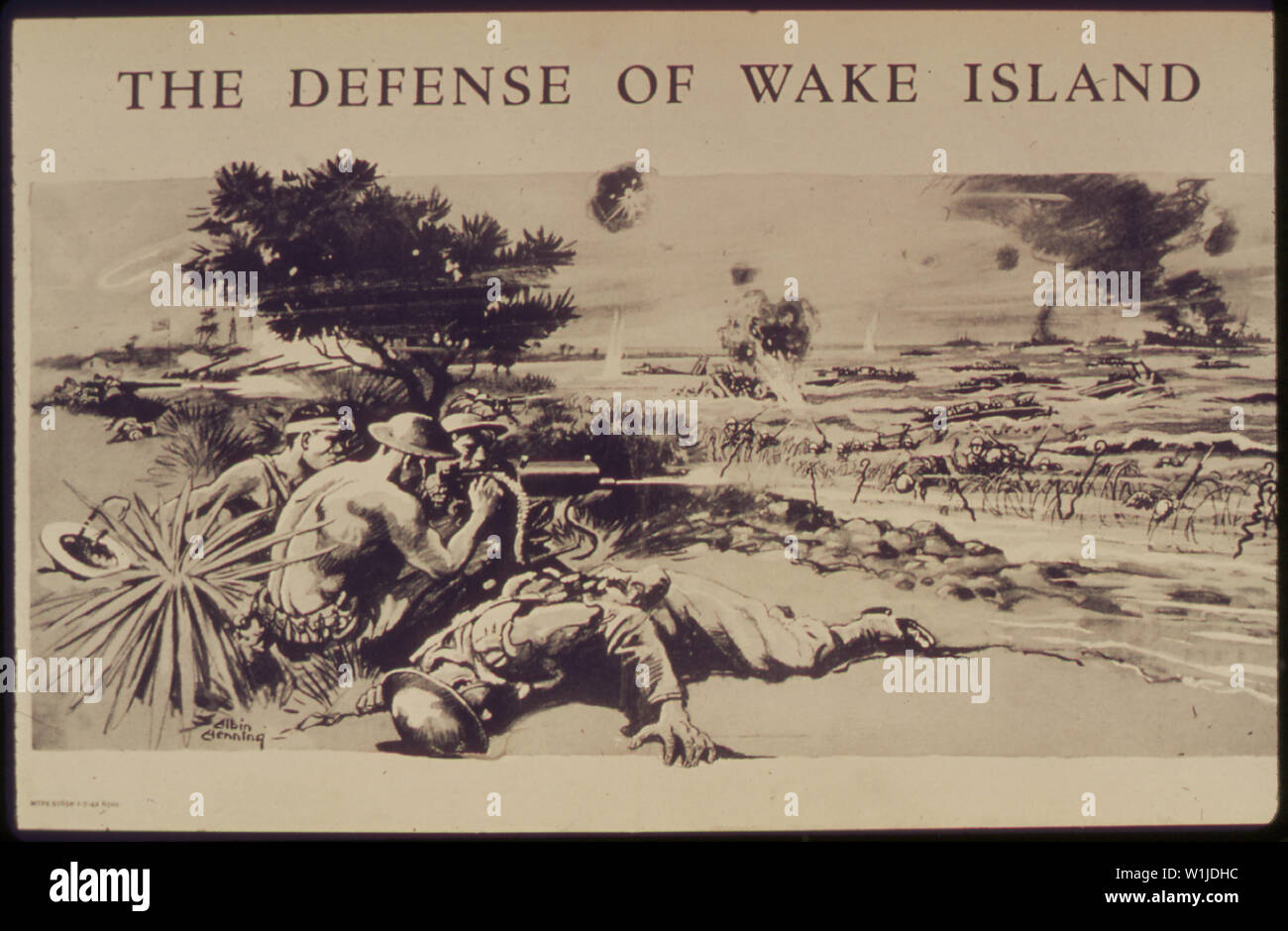 Wake island defense hi-res stock photography and images - Alamy