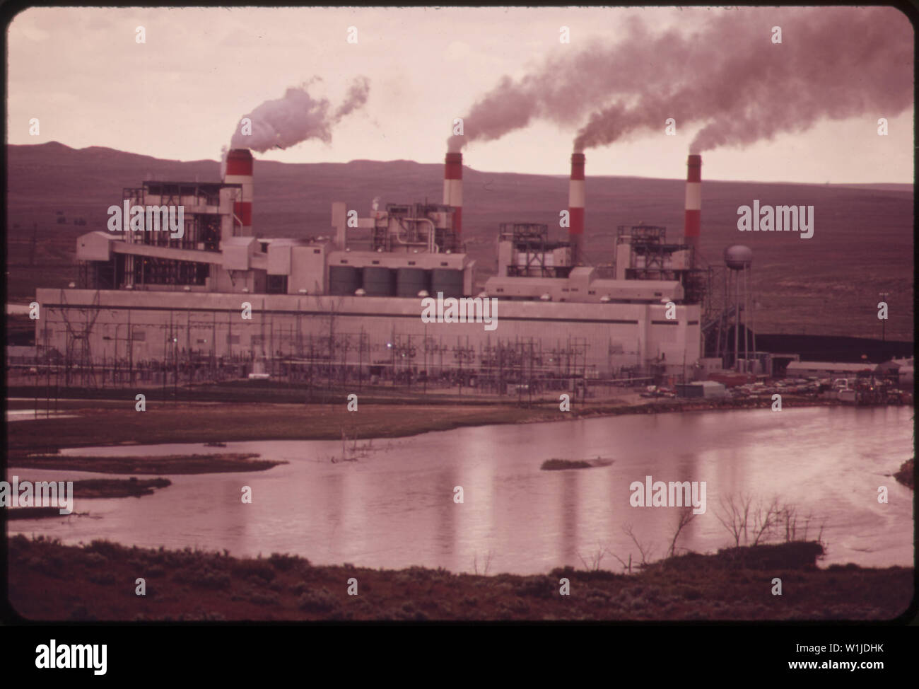 THE DAVE JOHNSTON POWER PLANT Stock Photo - Alamy