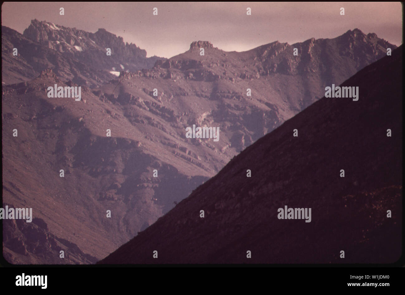 THE EASTERN SHOULDER OF PEAK 3837 SOUTH OF THE GALBRAITH LAKE CAMP ...