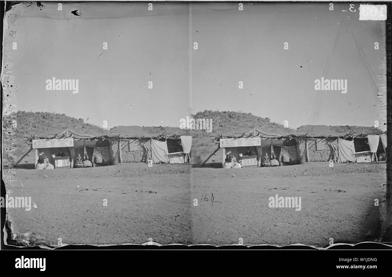 THE FIRST & LAST CHANCE REFRESHMENT STAND, ARIZONA Stock Photo - Alamy
