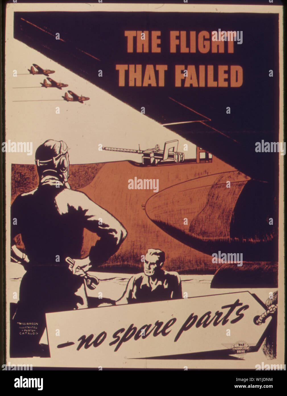 THE FLIGHT THAT FAILED - NO SPARE PARTS Stock Photo - Alamy