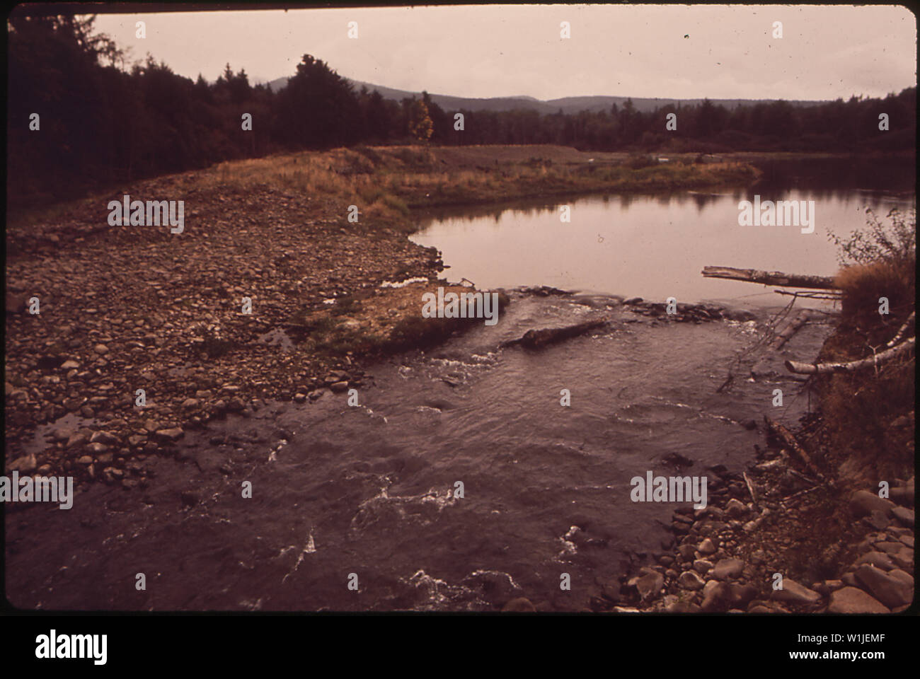 THE SITE OF A TEMPORARILY DISCONTINUED GRAVEL OPERATION THAT DESTROYED ...