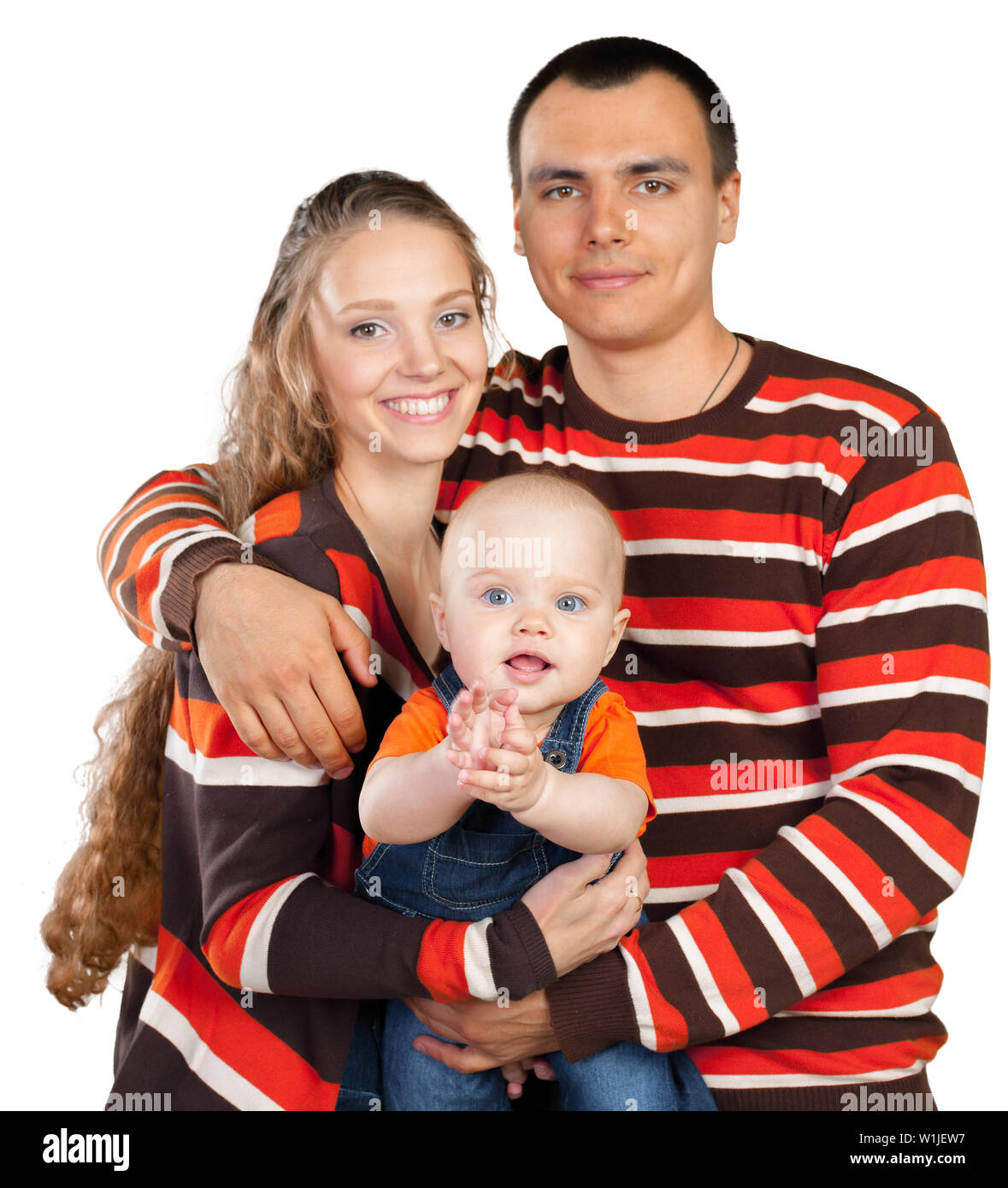 happy young family Stock Photo - Alamy