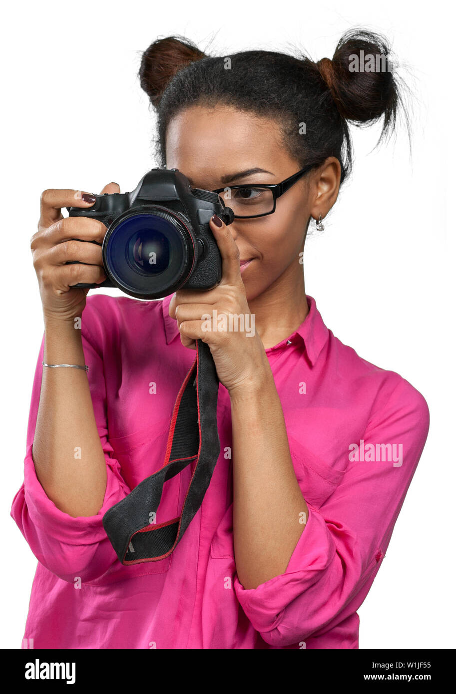 African American photographer Stock Photo - Alamy