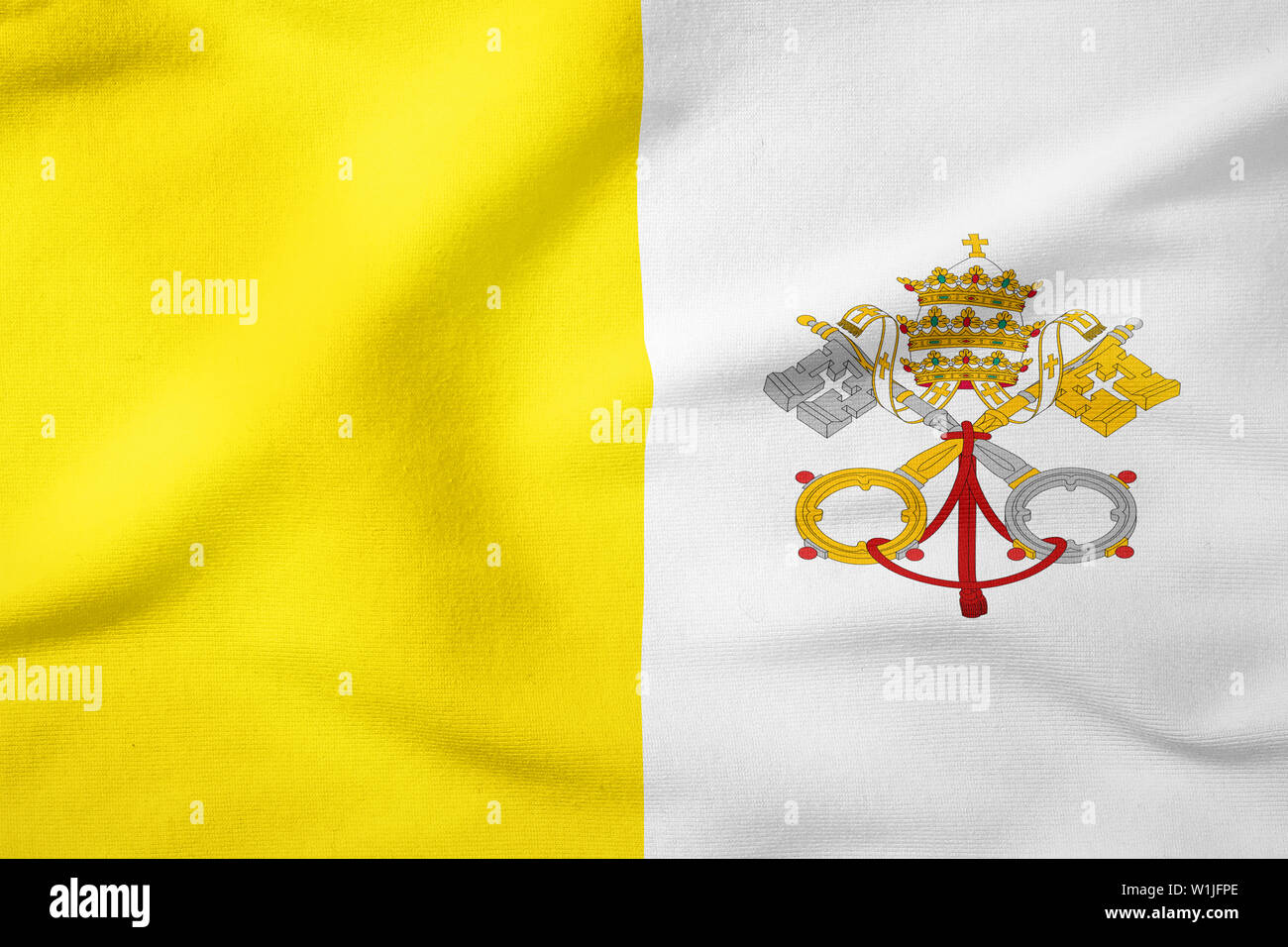 National Flag of Vatican City - Rectangular Shape patriotic symbol ...