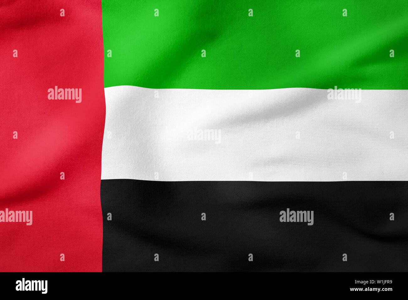 National Flag of United Arab Emirates - Rectangular Shape patriotic ...