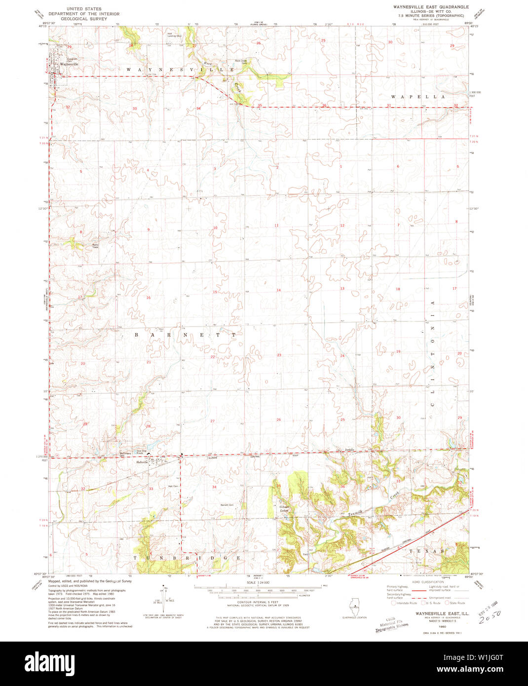 Map of waynesville hi-res stock photography and images - Alamy