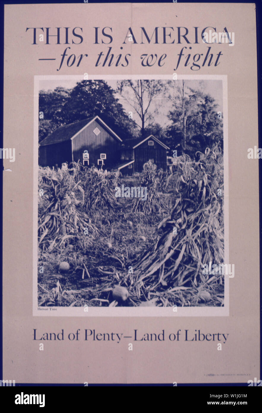 THIS IS AMERICA... LAND OF PLENTY - LAND OF LIBERTY Stock Photo - Alamy