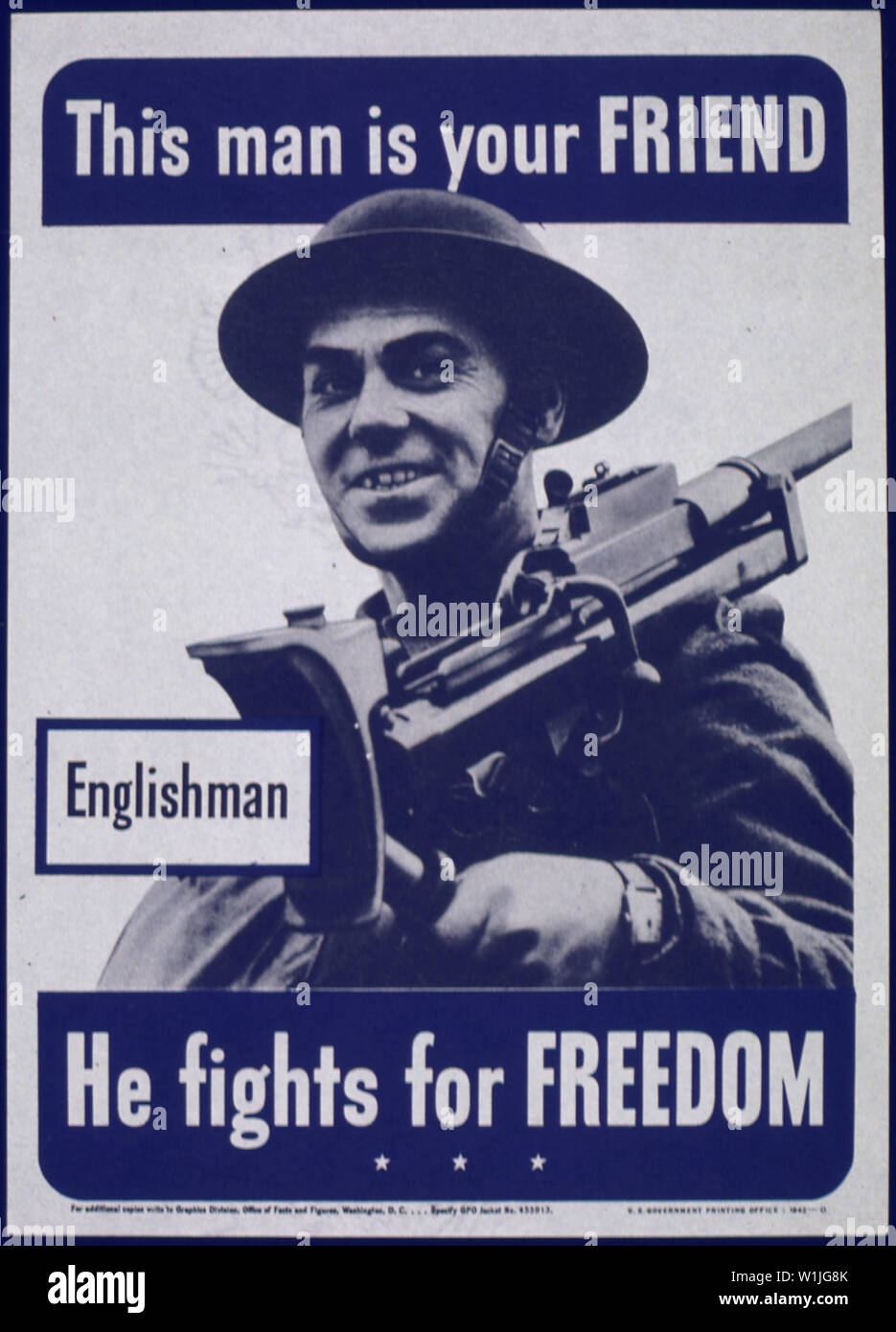 THIS MAN IS YOUR FRIEND. ENGLISHMAN Stock Photo - Alamy