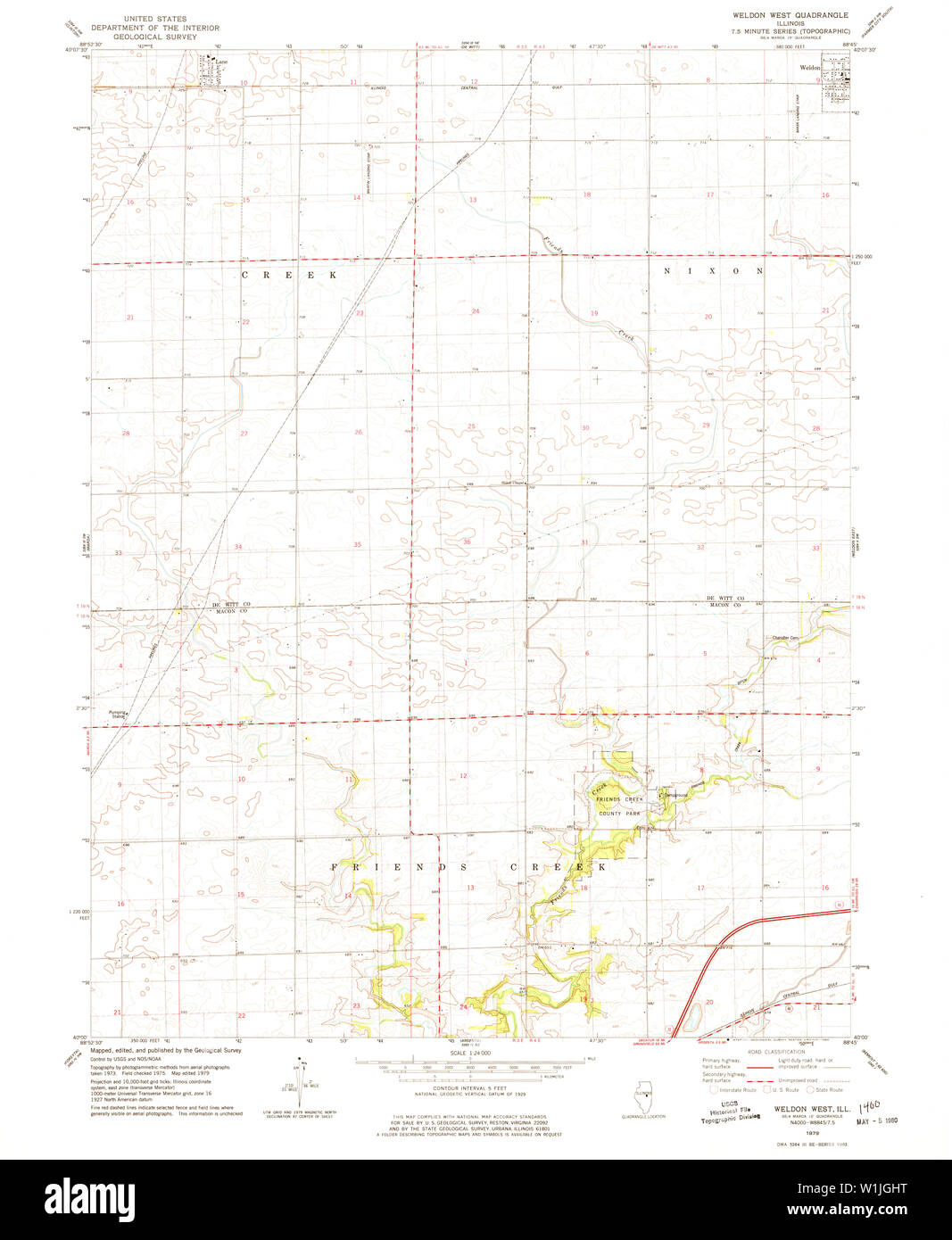 Map of weldon hi-res stock photography and images - Alamy