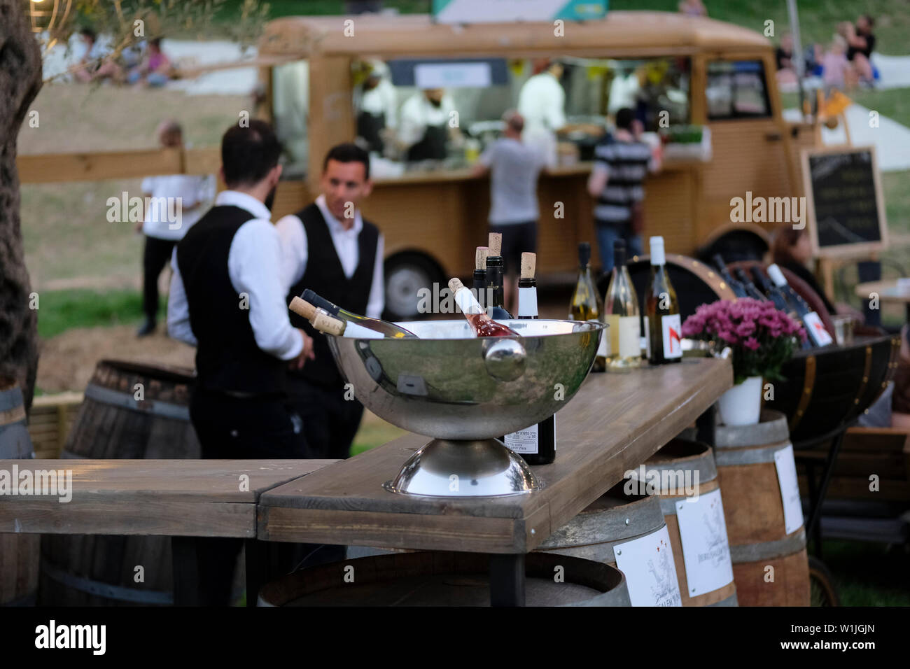 Food Truck Festival taking place in Valley of Hinnom or Gei Ben Hinom ...