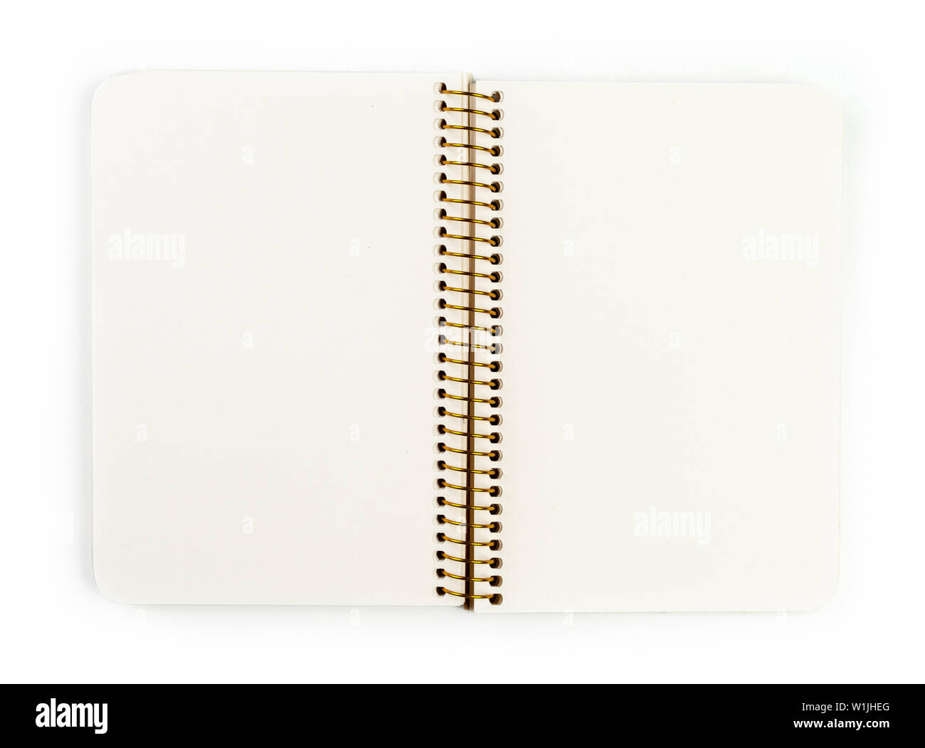 Notebook isolated on white background Stock Photo - Alamy