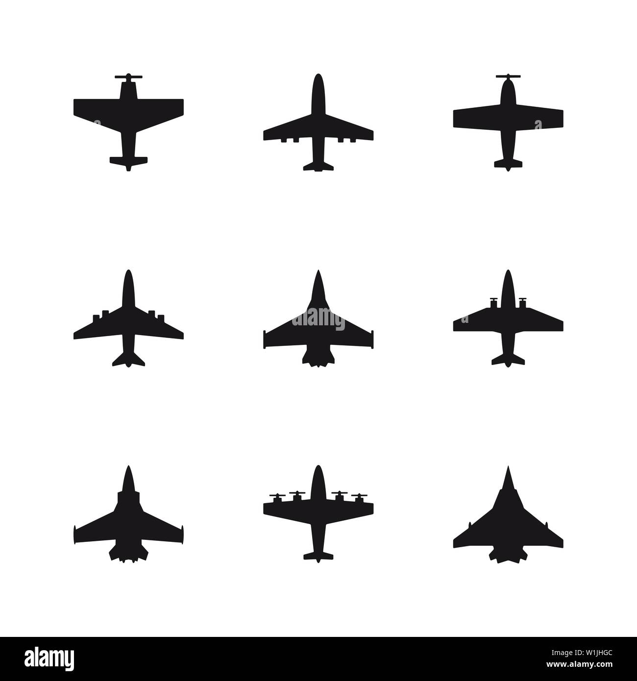 Modern jet fighter flying Stock Vector Images - Alamy