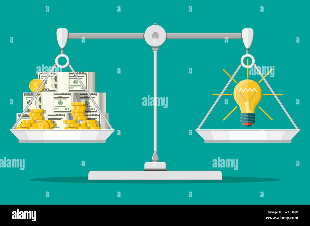 Beam scales Stock Vector Images - Alamy