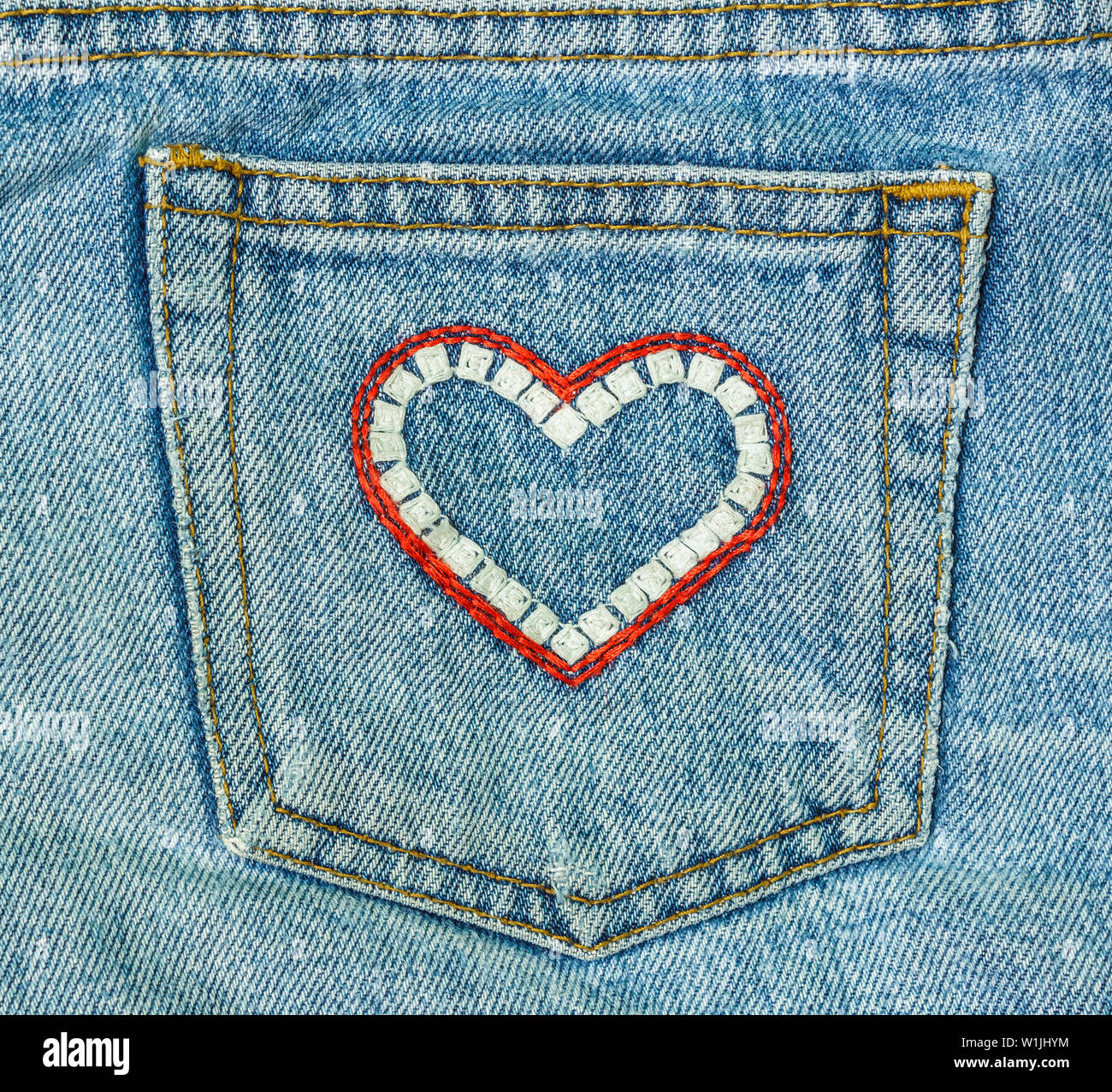 Heart pattern pants hi-res stock photography and images - Alamy