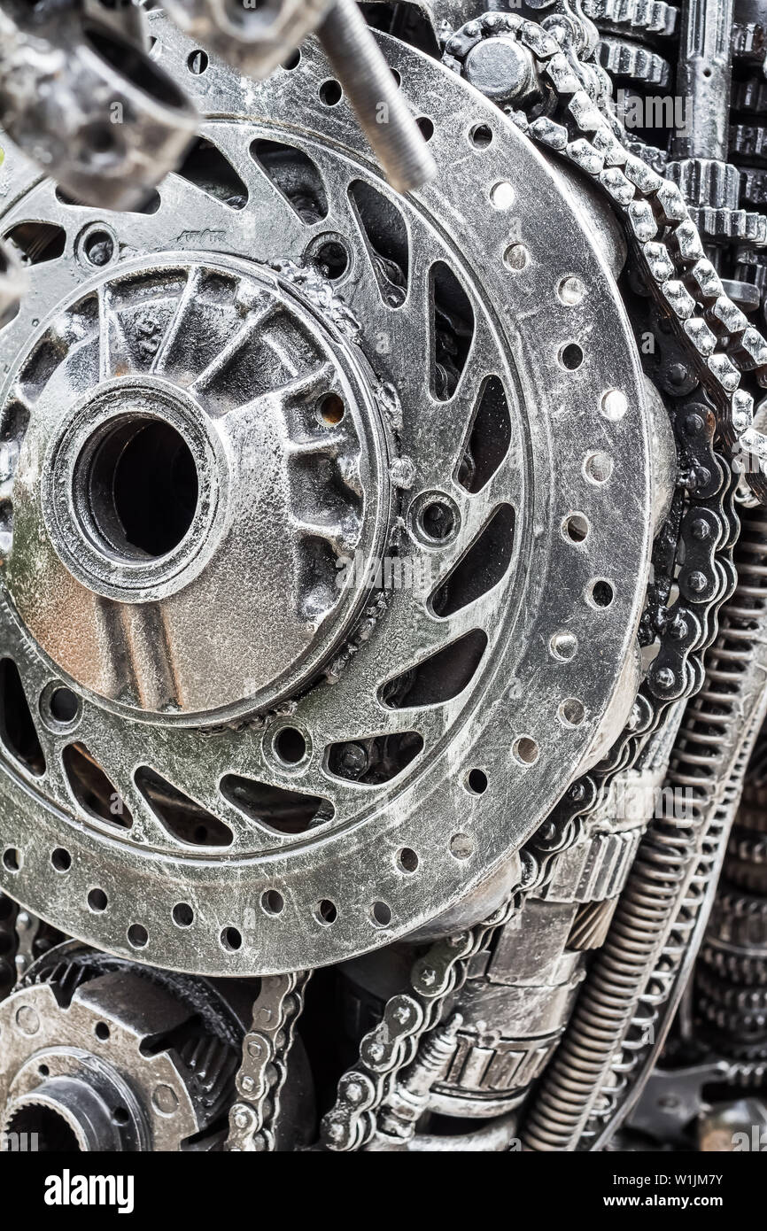 Background metal steel gear Stock Photo - Alamy