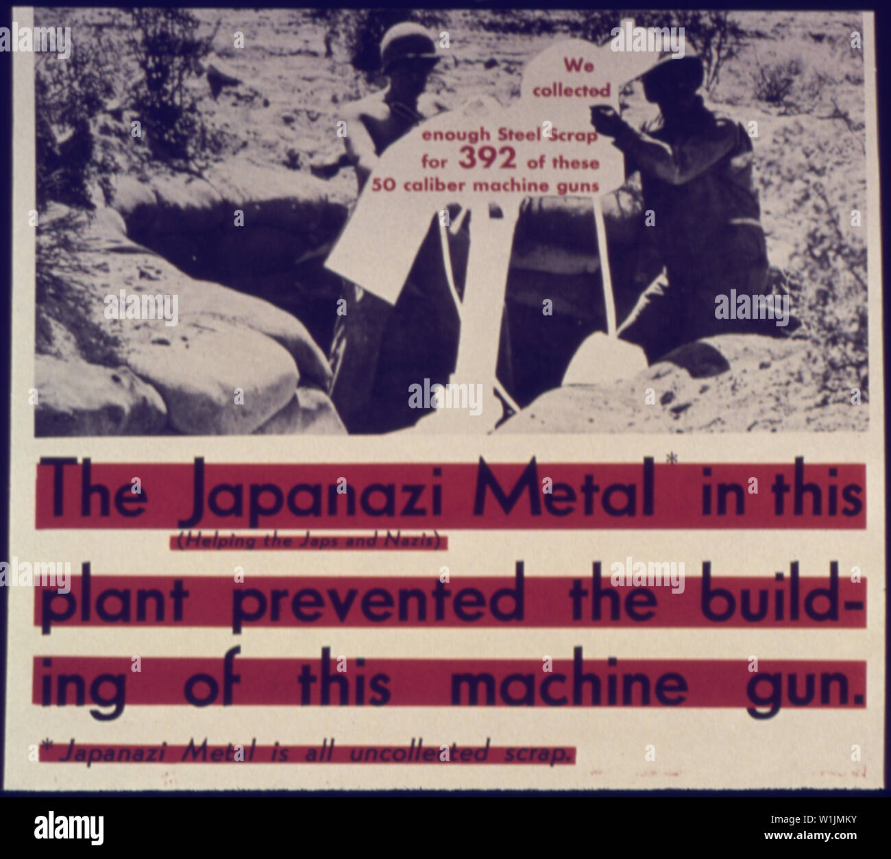 The Japanazi Metal in This Plant Prevented the Building of This Machine ...