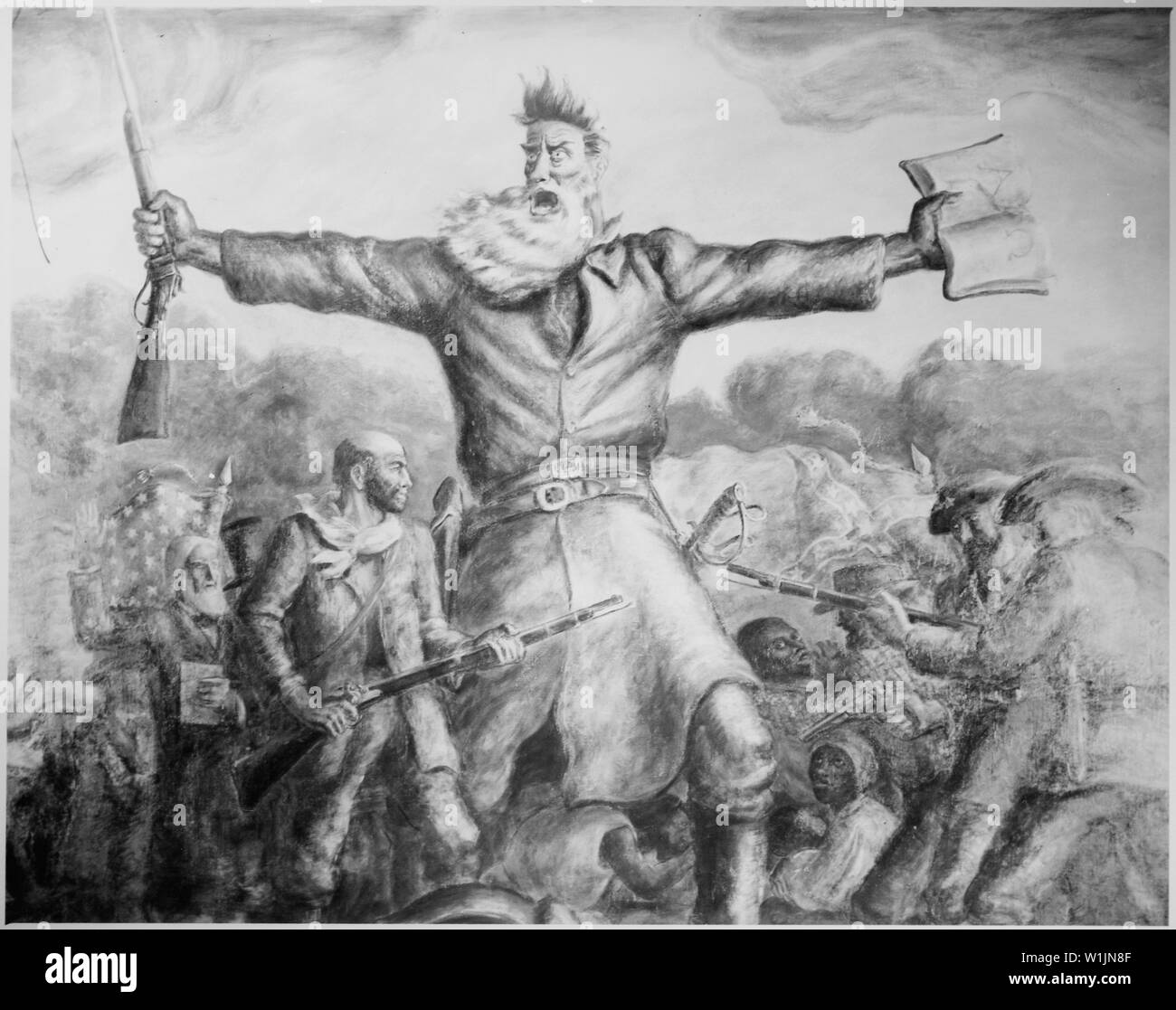 John steuart curry war hi-res stock photography and images - Alamy