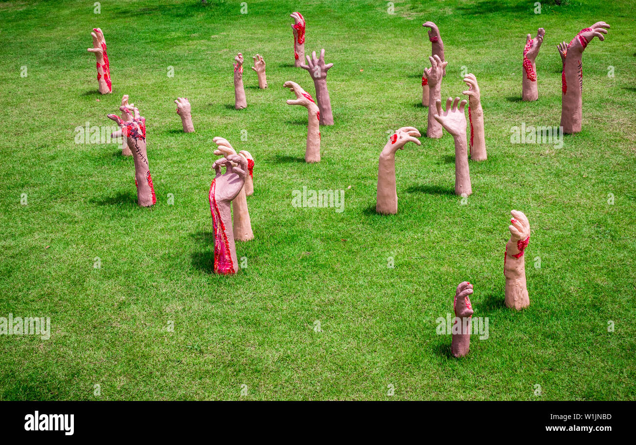 Victim hell night fear symbol hi-res stock photography and images - Alamy