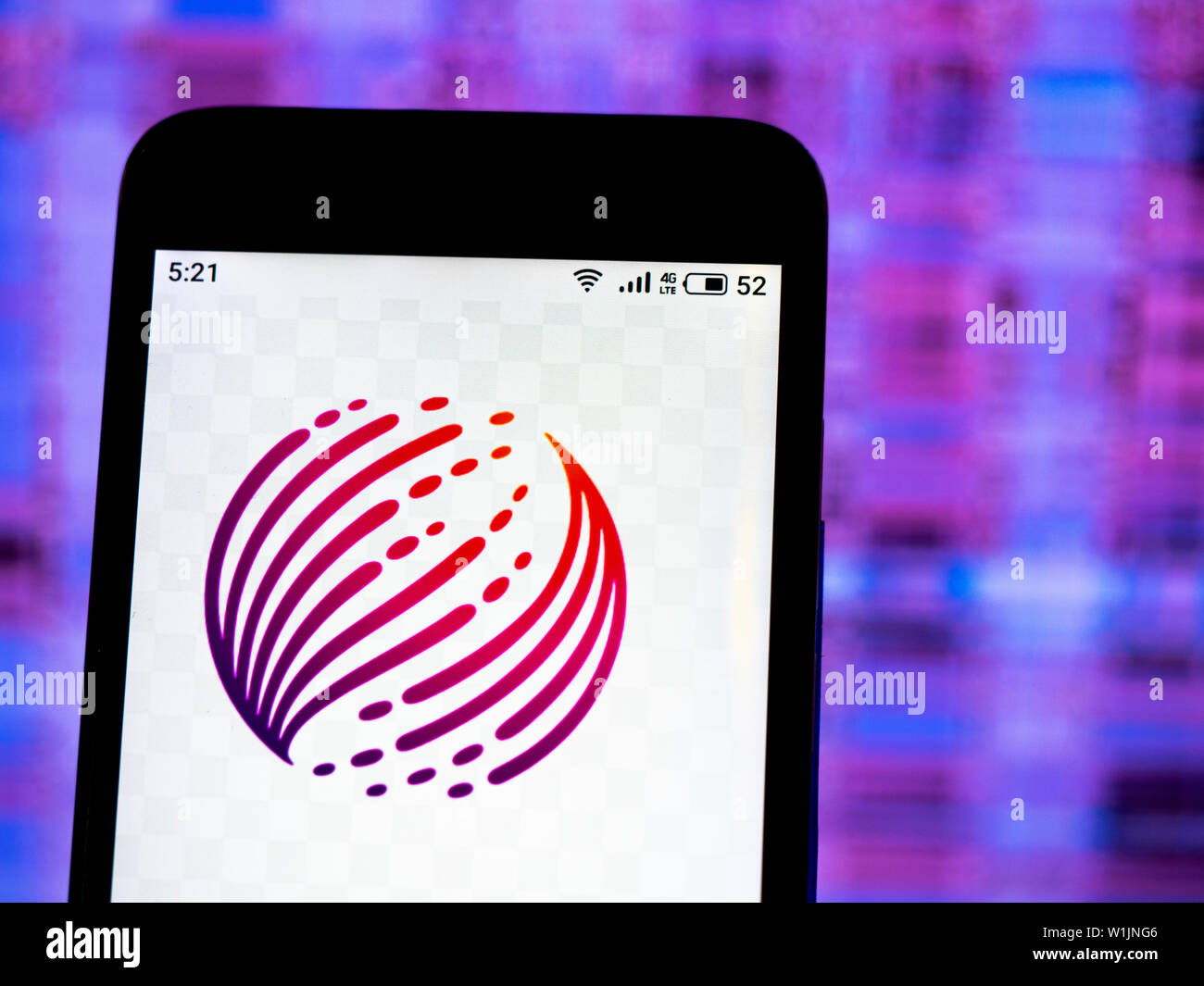 In this photo illustration the Mindtree Limited logo is seen displayed ...