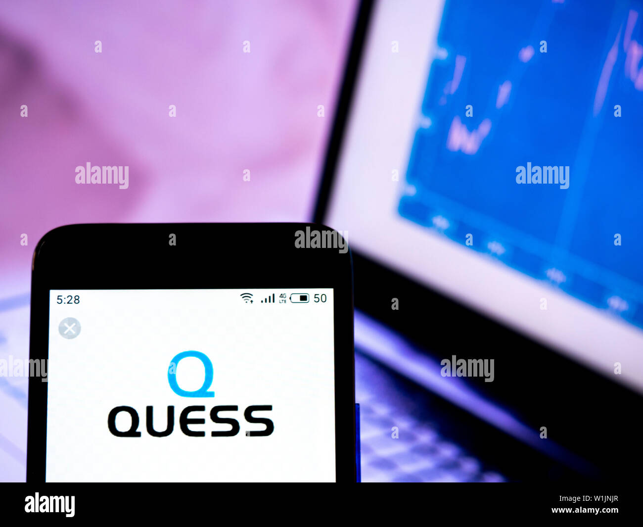 Quess logo hi-res stock photography and images - Alamy