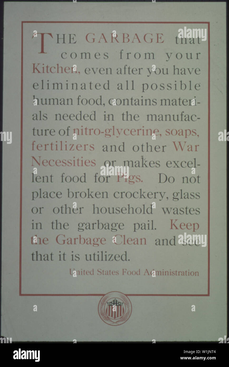 The garbage that comes from your Kitchen, even after you have ...