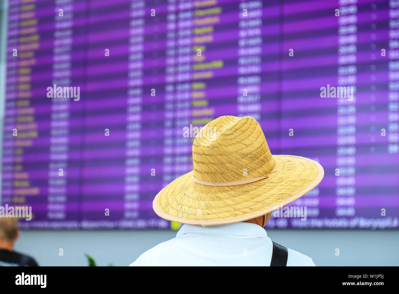 Bus departure board hi-res stock photography and images - Alamy
