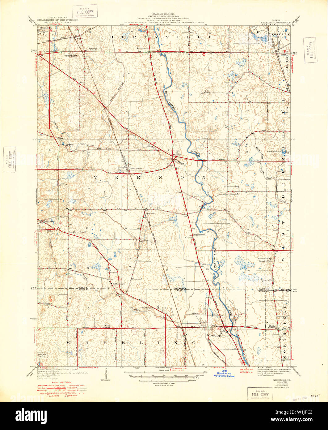 Map of wheeling hi-res stock photography and images - Alamy