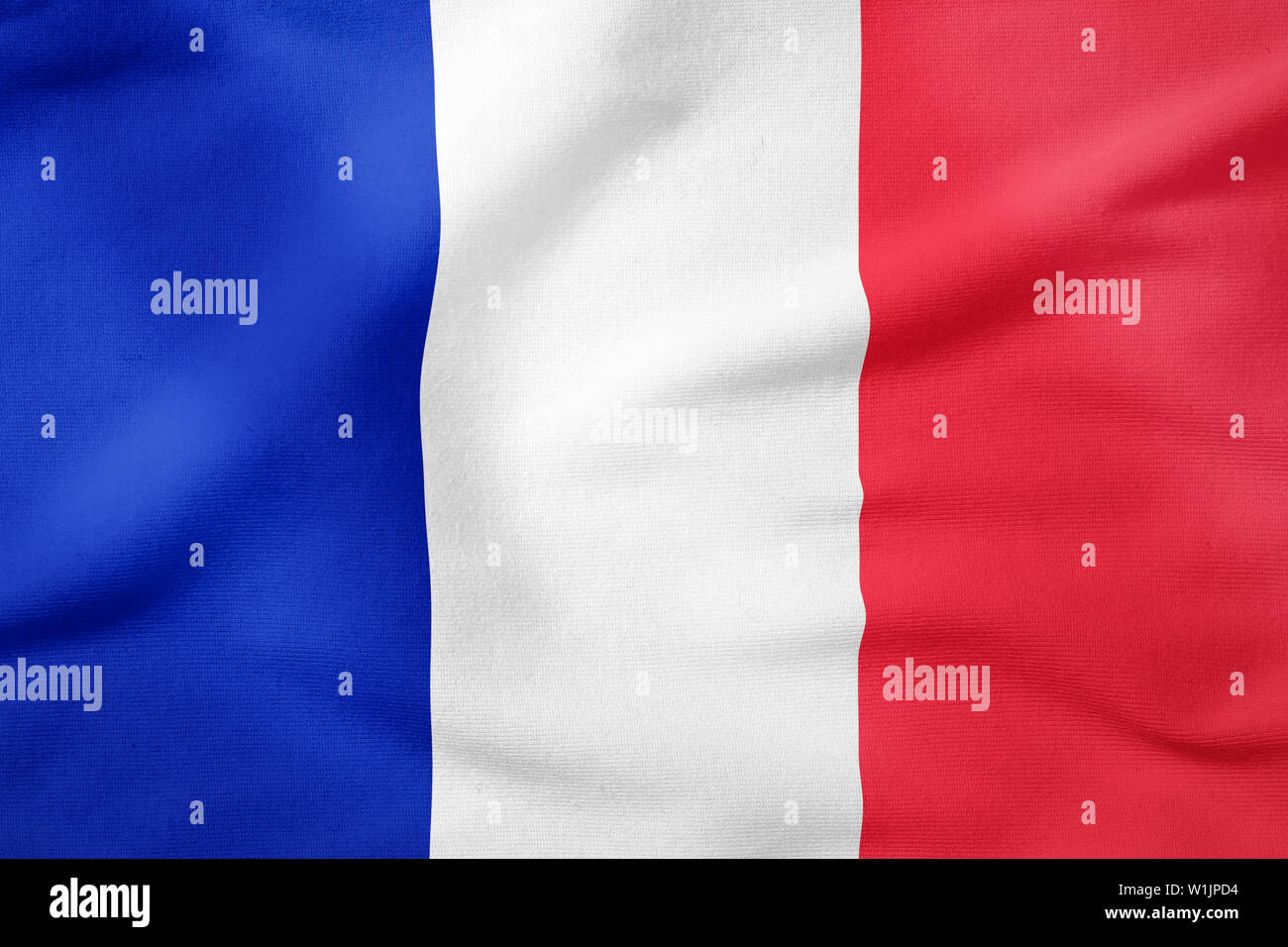 National Flag of France - Rectangular Shape patriotic symbol Stock ...