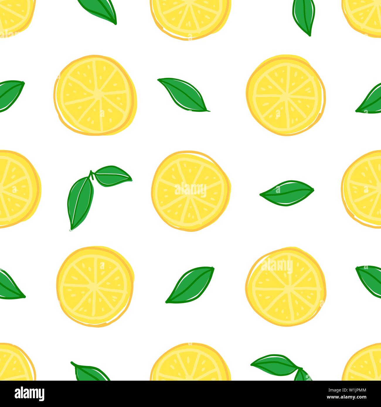 Lemon slices Stock Vector Images - Alamy
