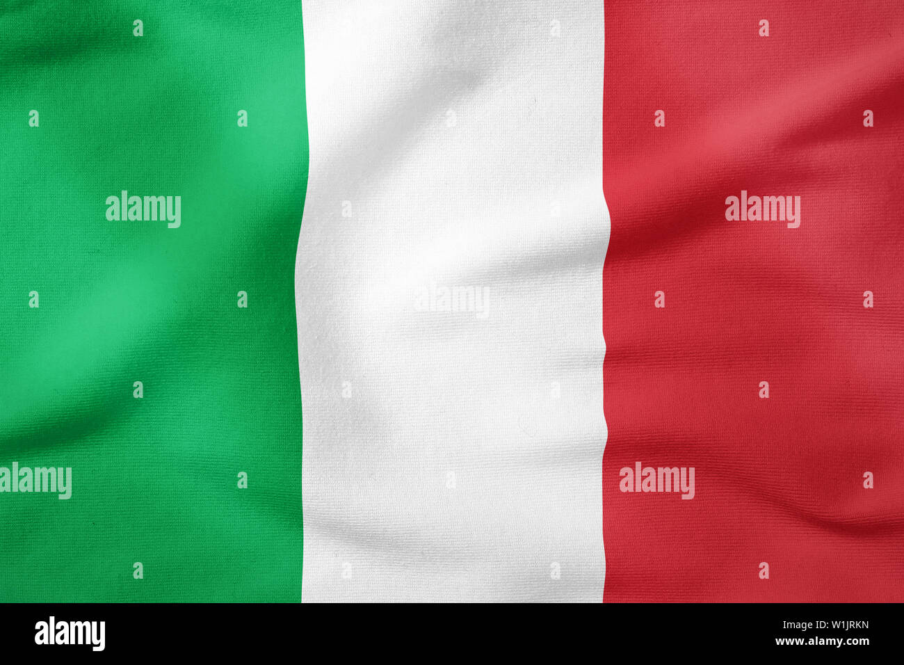 National Flag of Italy - Rectangular Shape patriotic symbol Stock Photo ...