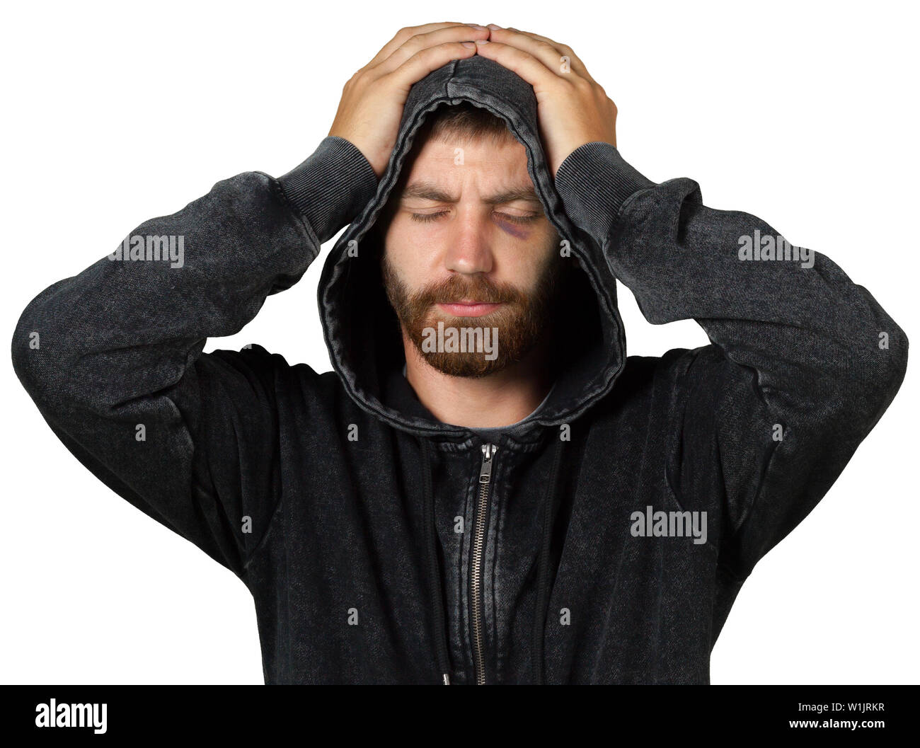 Bad boy hood in night hi-res stock photography and images - Alamy