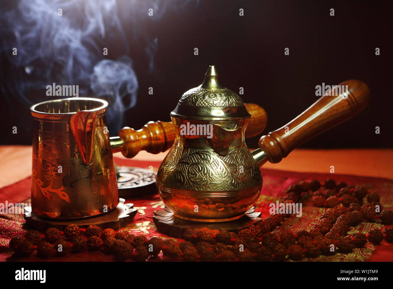 Indian coffee in pot hi-res stock photography and images - Alamy