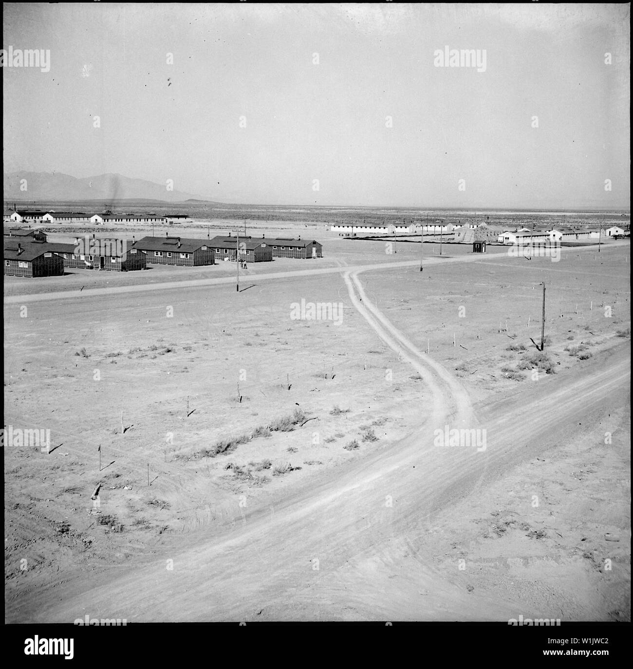 Military headquarters relocation Black and White Stock Photos & Images ...