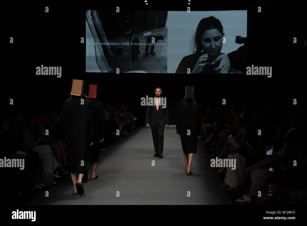 Berlin, Germany. 02nd July, 2019. Richert Beil show at MBFW Berlin 2019 ...