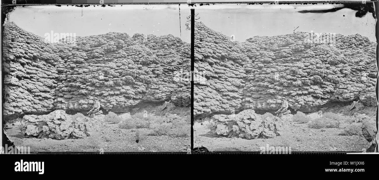 Tufa Formation, Anaho Island, Pyramid Lake, Nevada Stock Photo - Alamy