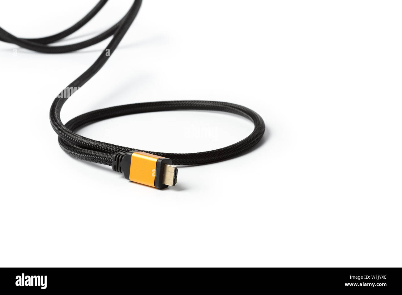 Hdmi cable detail Cut Out Stock Images & Pictures - Alamy