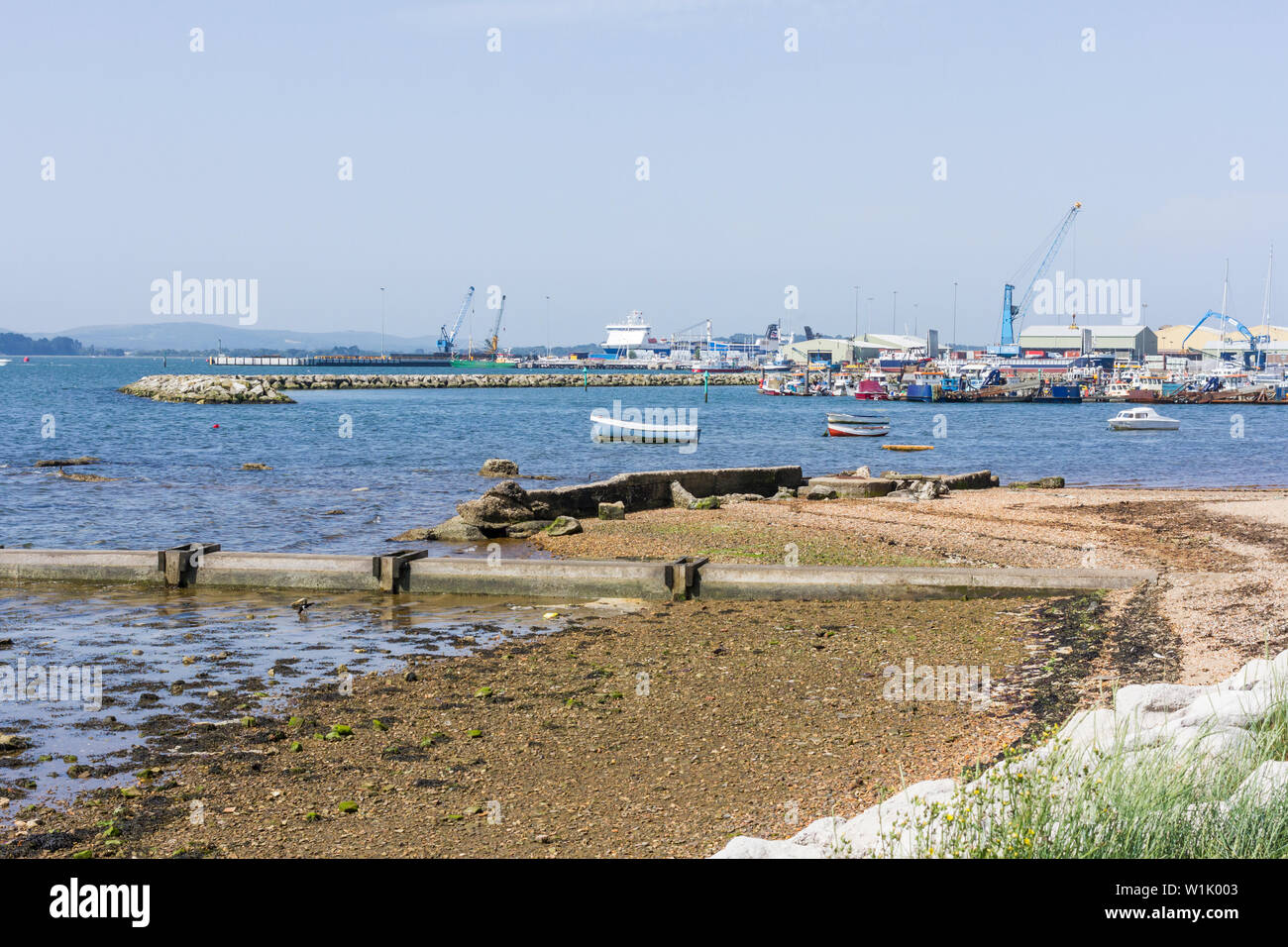 Poole Harbour in summer, Dorset, England, UK Stock Photo - Alamy