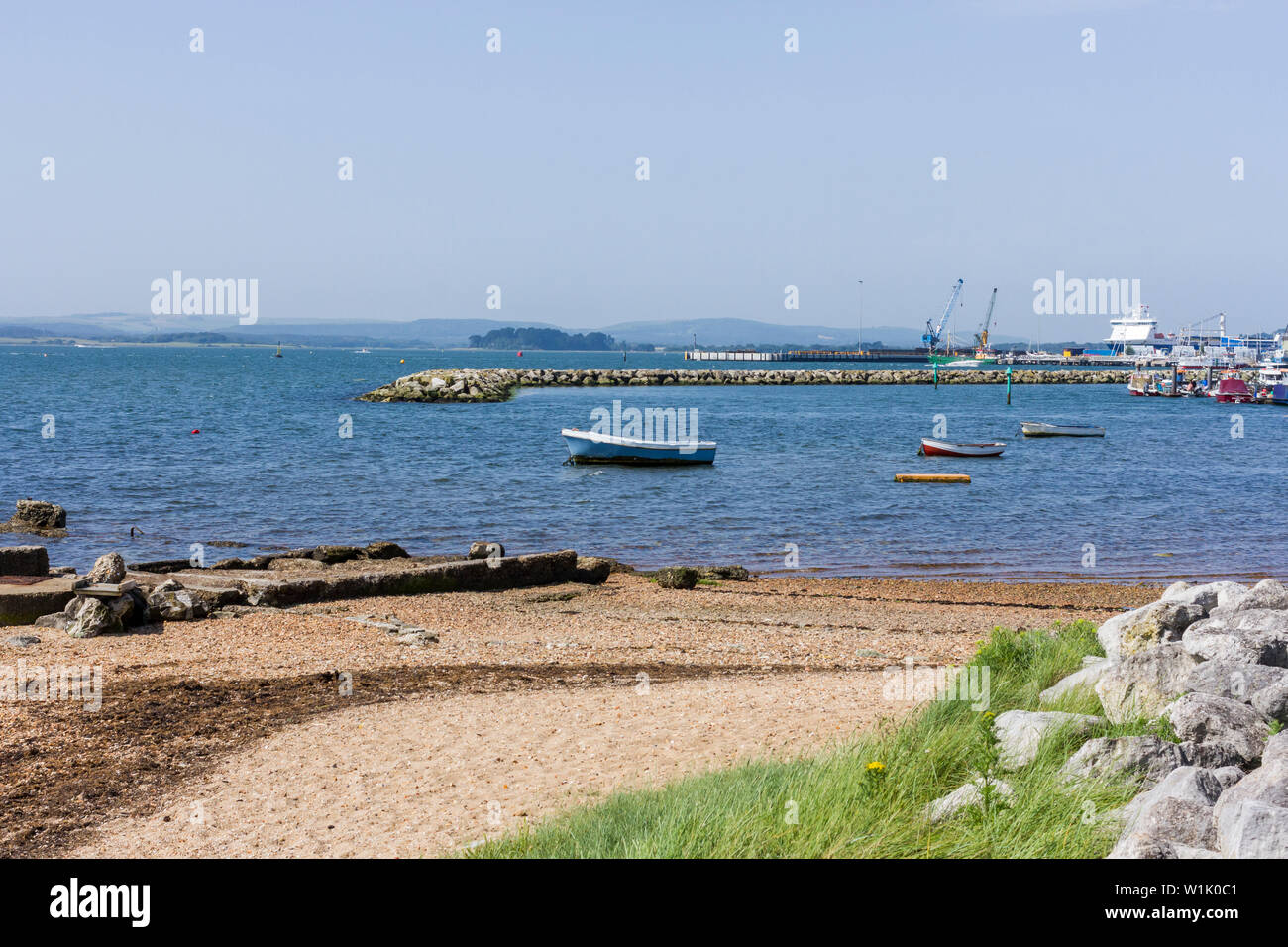 Poole Harbour in summer, Dorset, England, UK Stock Photo - Alamy