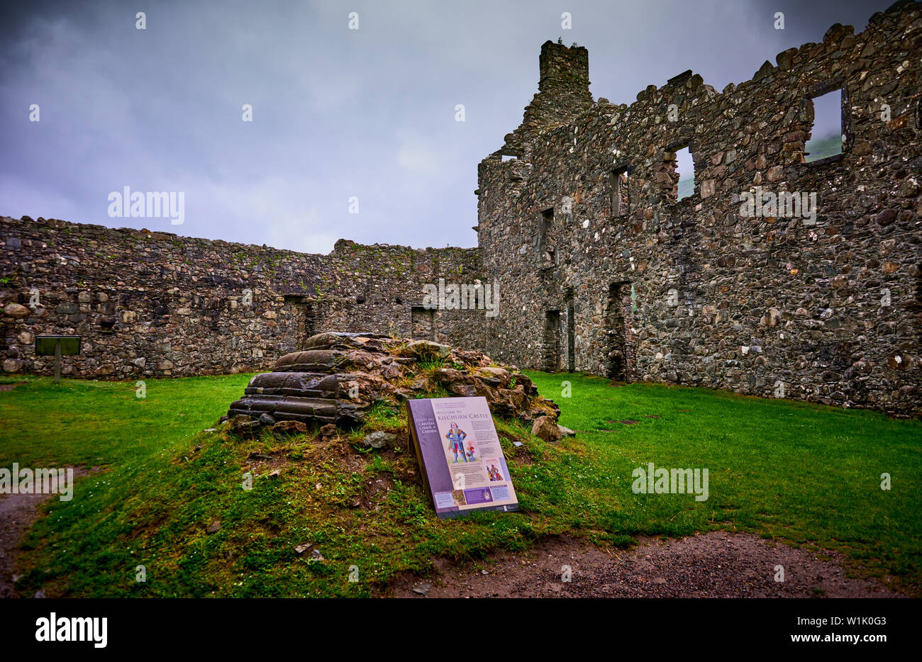 Kilchurn Castle (KC Stock Photo - Alamy