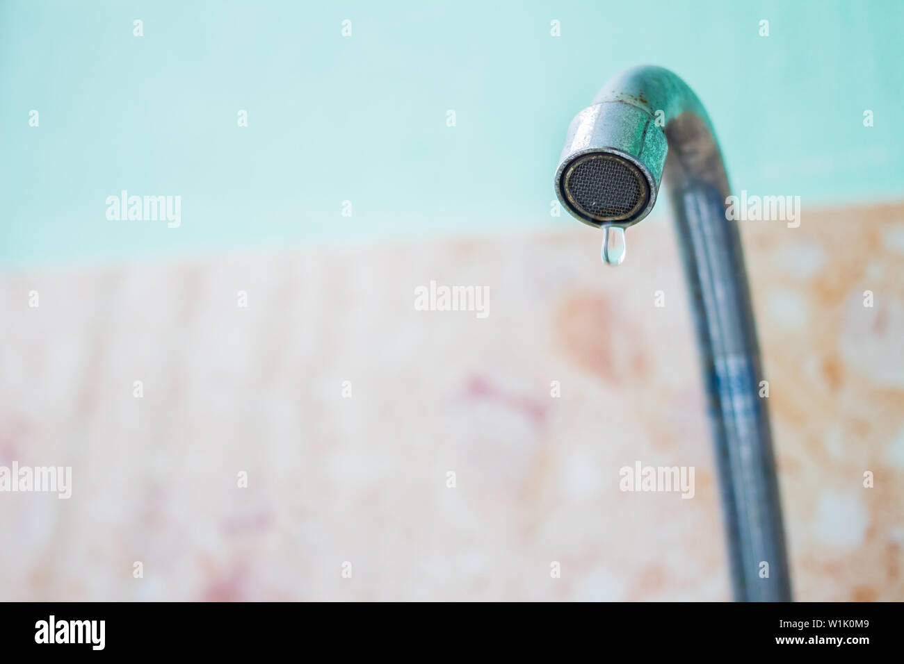 old rusty tap leaking water Stock Photo - Alamy