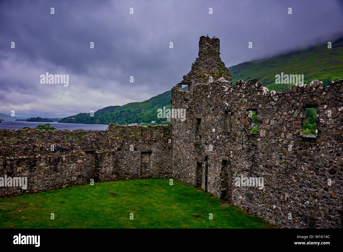 Kilchurn Castle (KC Stock Photo - Alamy