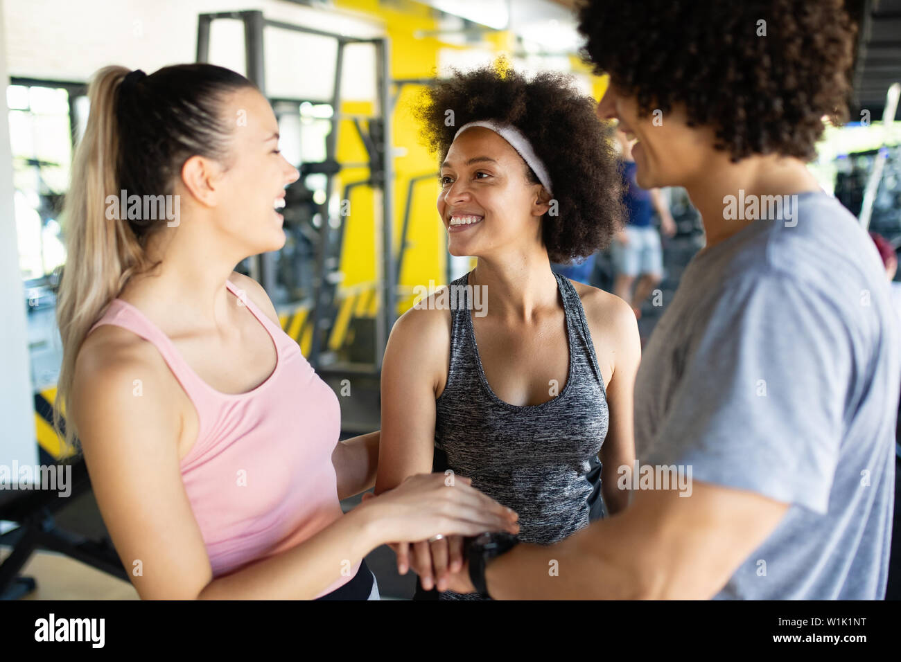 Group exercises hi-res stock photography and images - Alamy
