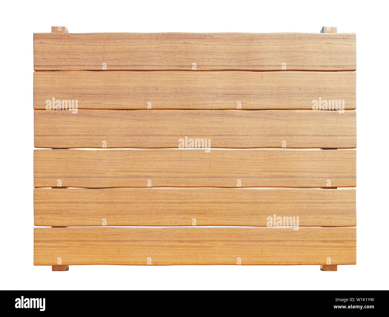 Isolated on white, Empty wooden board on the beach, summer time, travel ...