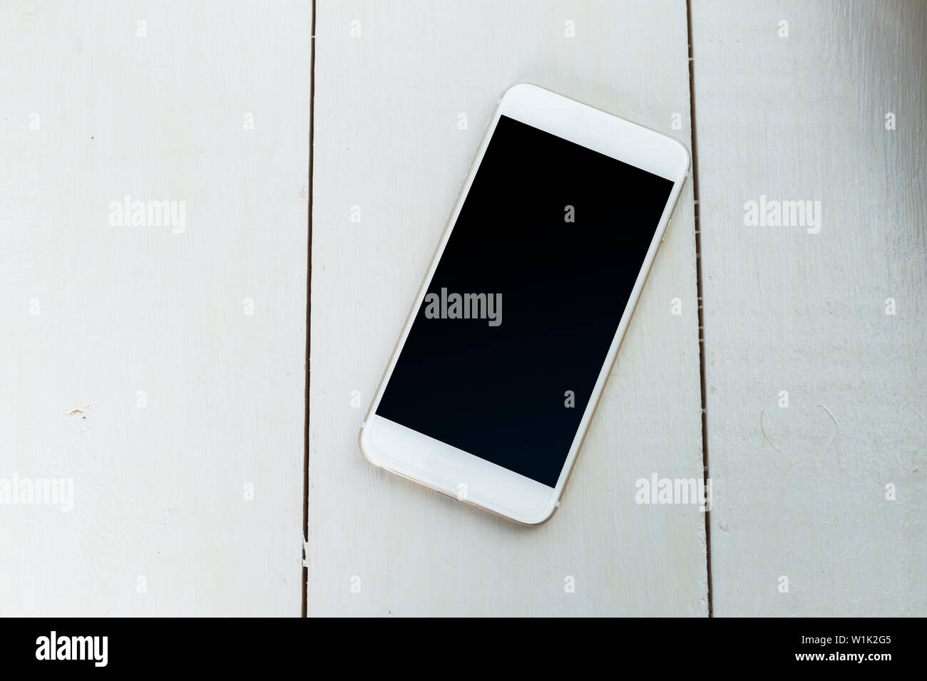 mobile, smartphone with black blank screen Stock Photo - Alamy