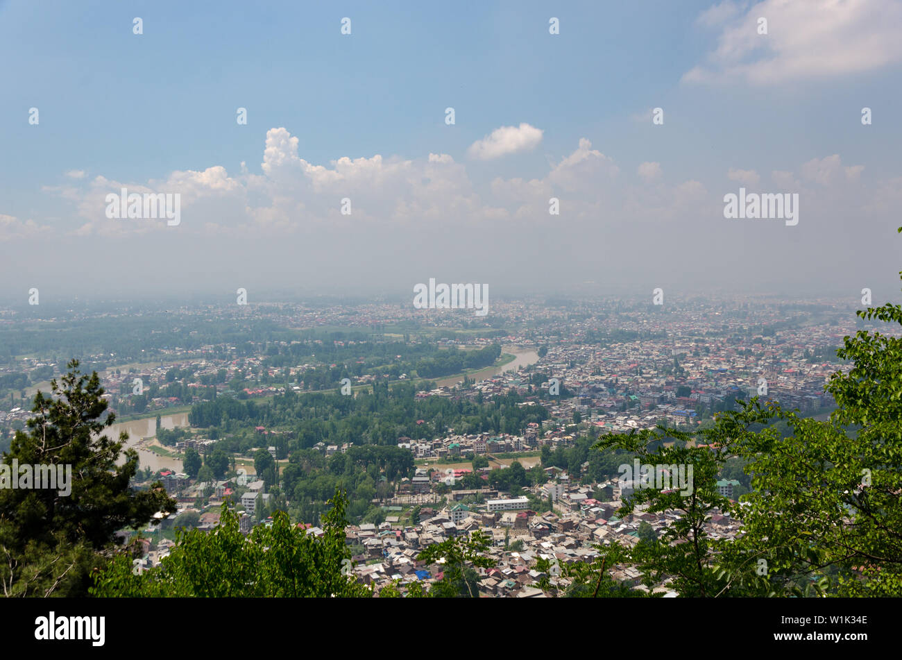 City of srinagar hi-res stock photography and images - Alamy