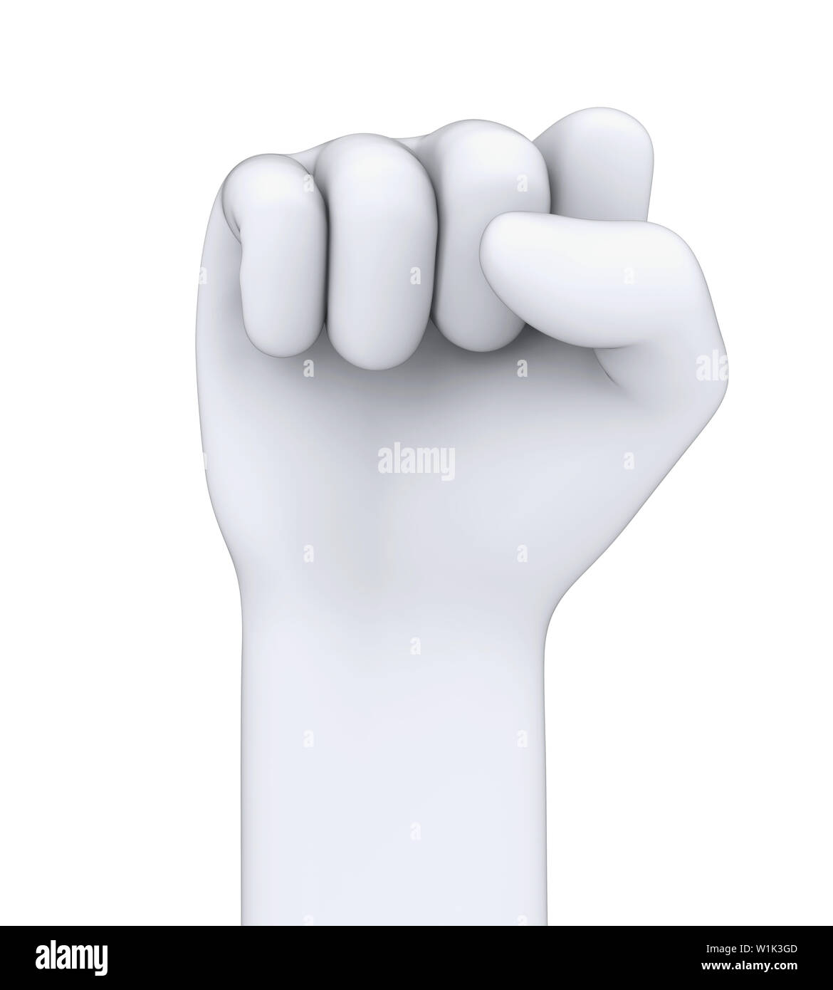 Hand Fist Isolated Stock Photo - Alamy